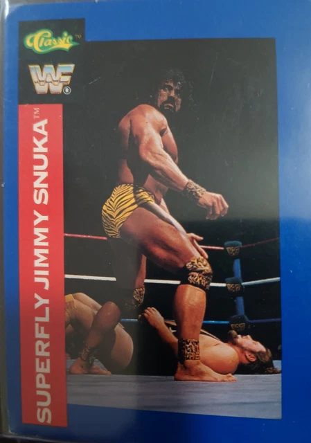 1991 CLASSIC WWF Superfly Jimmy Snuka # 18 $52.81 - PicClick