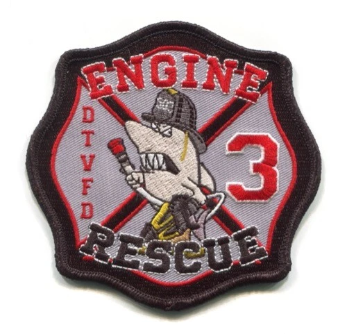 DUMFRIES TRIANGLE FIRE Department Engine Rescue Company 3 Patch ...