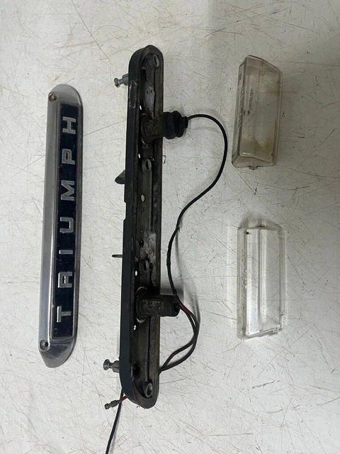 TRIUMPH SPITFIRE MK4 Early 1500 Rear Number Plate Light Stag Mk1 £35.00 ...