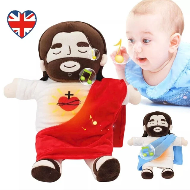 Little Jesus Jesus Plush Breathing Soothing Jesus Stuffed Animal Heart ...