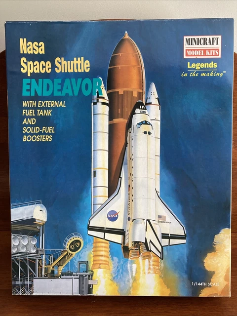 MINICRAFT MODEL KITS NASA Space Shuttle Endeavour 1/144 Scale Plastic ...