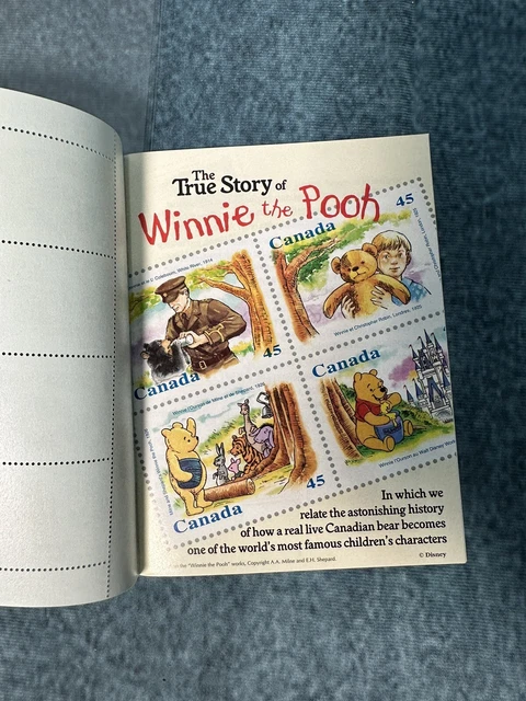 WALT DISNEY WORLD'S 25th Winnie The Pooh CANADA Postage Stamps £7.90 ...