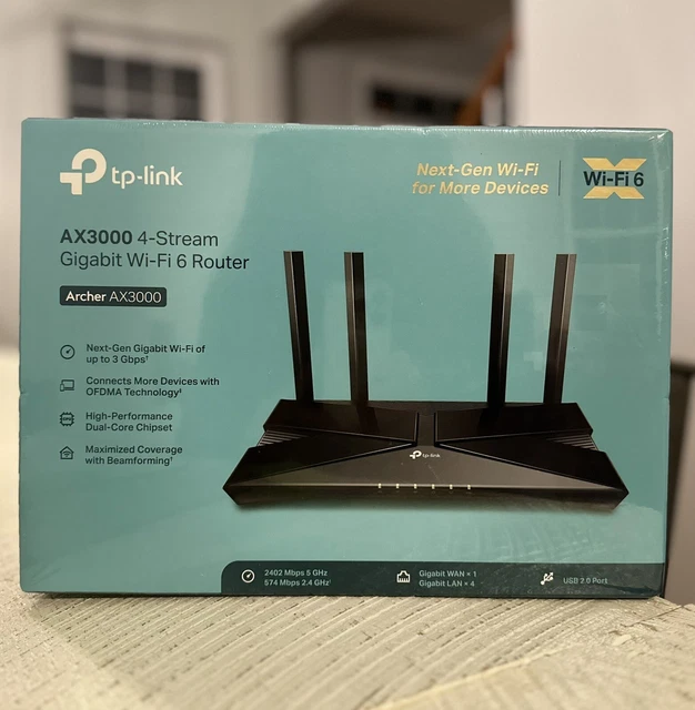 TP-LINK ARCHER AX3000 Dual-Band Wi-Fi 6 Router EUR 75,64 - PicClick FR