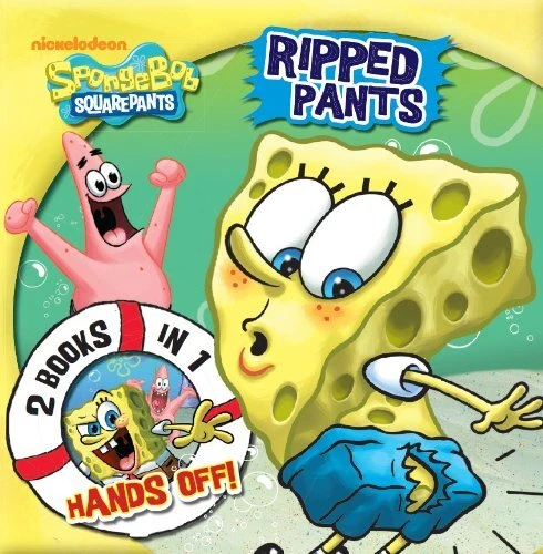 SPONGEBOB SQUAREPANTS RIPPED Pants/Hand..., Nickelodeon EUR 14,62 ...
