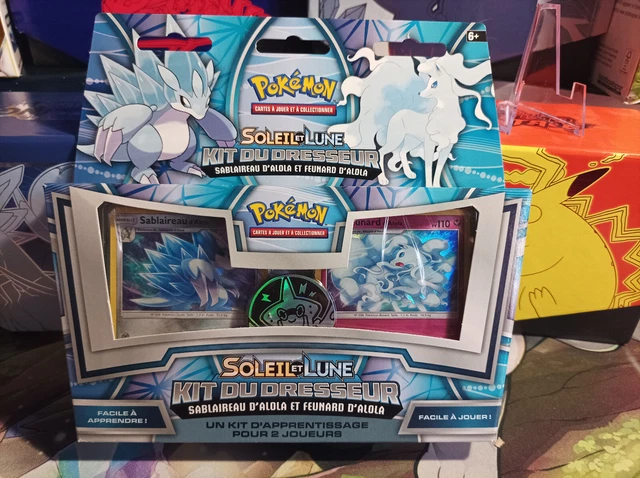 POKÉMON : SOLEIL et Lune Kit du Dresseur - Sablaireau et Feunard d'Alola EUR 15,00 - PicClick FR