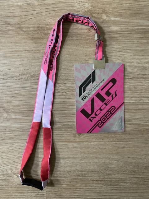 2022 JAPAN F1 VIP Paddock Pass Max Verstappen Suzuka 2x Champion Red ...