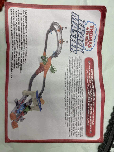 THOMAS & FRIENDS The Great Race Train Track PlaySet Trackmaster w/ 2 ...