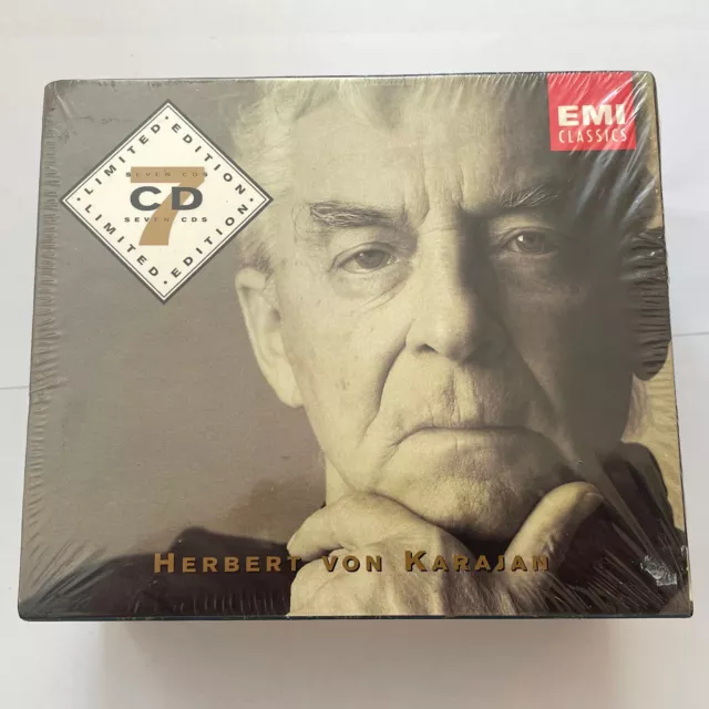 Herbert Von Karajan Popular Classics 7 X Cd Box Set 1994 New And Sealed 10397 Picclick Ca