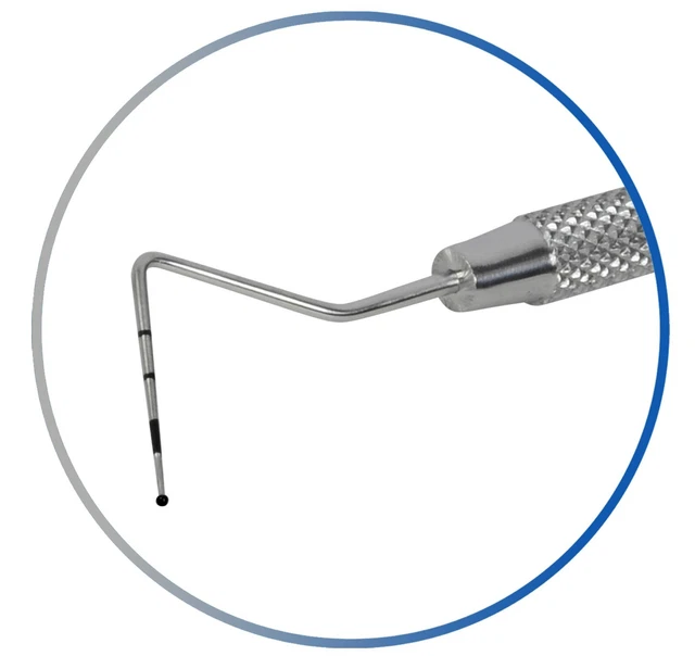 DENTAL PERIODONTAL WHO Probe Colour Coded WHO Sickle Scaler CPTIN Perio ...