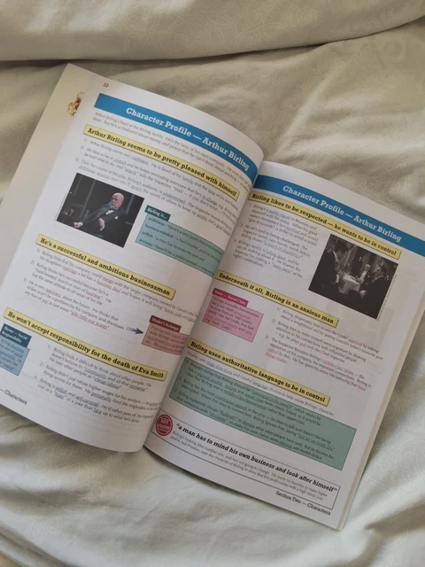 CGP EDEXCEL ENGLISH Literature - An Inspector Calls Text Guide £6.47 ...