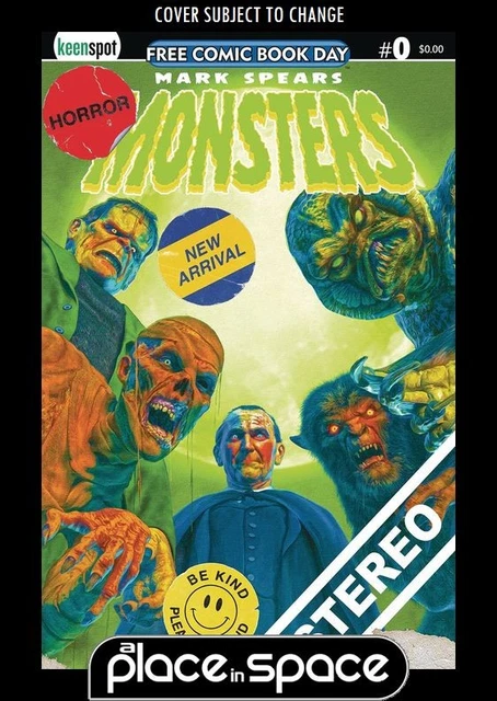 FREE COMIC BOOK Day 2025 (Fcbd) Mark Spears Monsters #0 £0.99 - PicClick UK