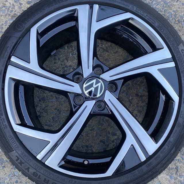 X1 VW GOLF R MK8 225 40 18 INCH ALLOY WHEEL & TYRE JEREZ 5H0601025Q ...