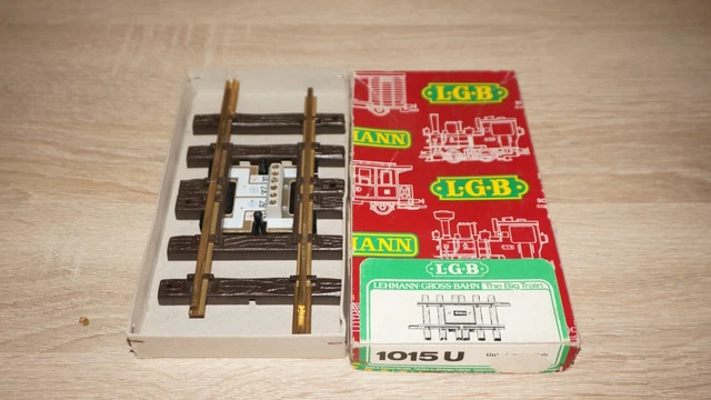 RFB/2] LGB SPUR G 1015U Unterbrechergleis 150 mm in OVP ( Abdeckung ...