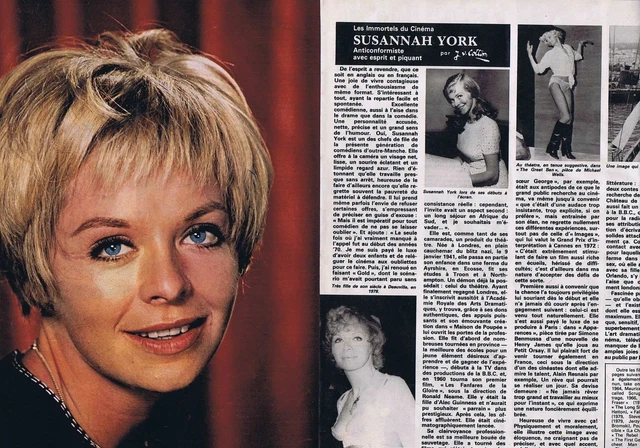COUPURE DE PRESSE Clipping 1981 Susannah York (4 pages) EUR 5,00 ...