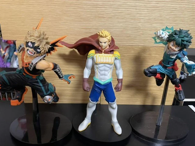 MY HERO ACADEMIA Figure Bakugo Izuku Mirio Deku Lumilion Whole Body Lot ...