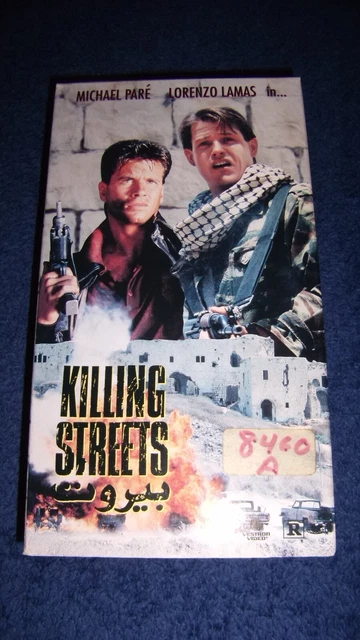 KILLING STREETS (VHS, 1991), Michael Pare, Lorenzo Lamas, FREE SHIPPING ...
