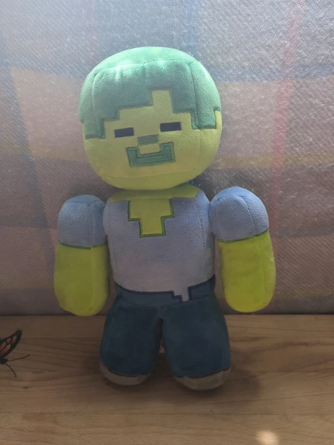 MINECRAFT ZOMBIE PLUSH Doll Soft Toy Mojang 13" £11.22 - PicClick UK