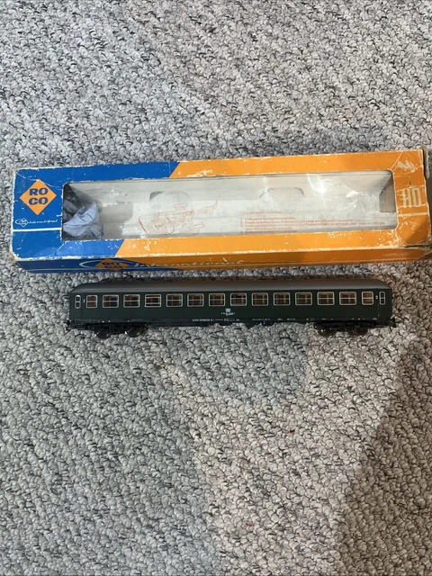 ROCO 4288 DB Green 2nd Class Coach HO Scale £10.00 - PicClick UK