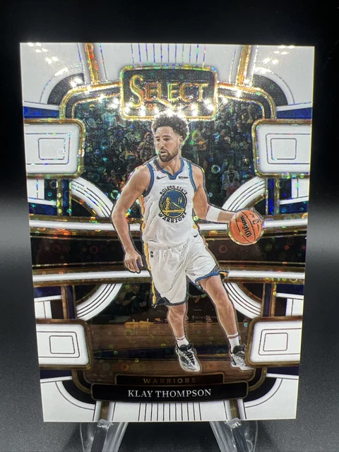 2023-24 SELECT KLAY Thompson White Sparkle Concourse SP Warriors TT1 ...