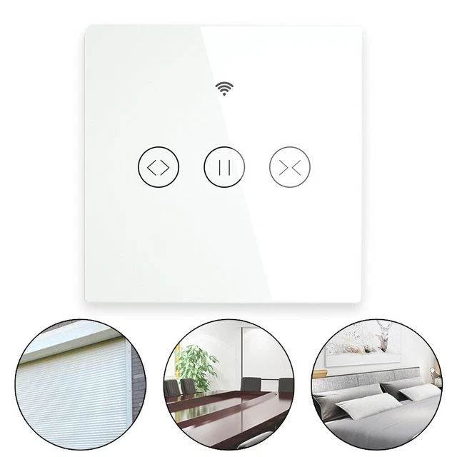 INTERRUPTEUR DE RIDEAU électrique Tuya Wifi avec commande vocale et fonction de EUR 38,21 ...