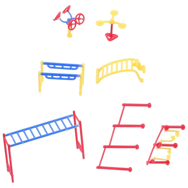 MINIATURE KIT MODEL Making Kits Building Sand Table Dollhouse Sports ...