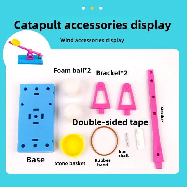 STEM SCIENCE EXPERIMENT Kit For Kids With Diy Catapult Materials For Educational $14.42 ...
