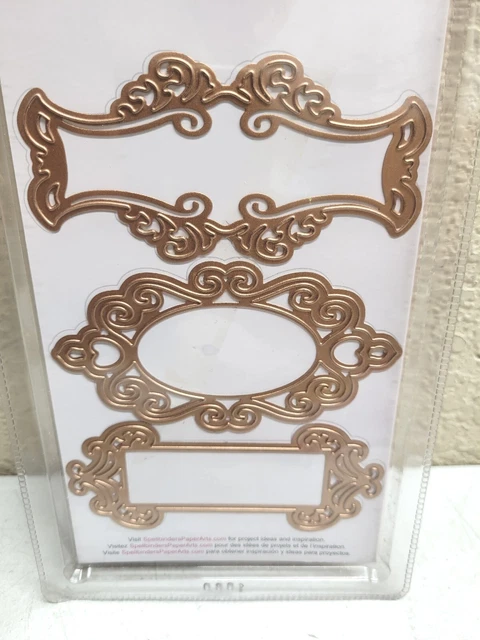 NEW SPELLBINDERS NESTABILITIES Dies Fancy Tags Two 3 Templates S5-030 ...