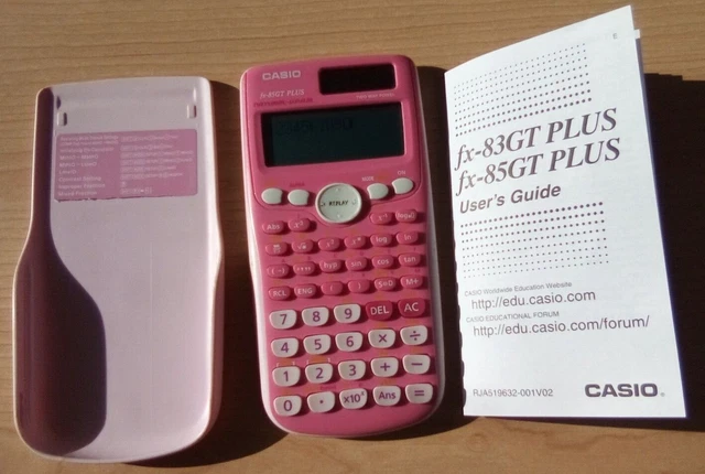 CASIO FX-85GT PLUS Natural-V.P.A.M Two Way Power Scientific Calculator ...