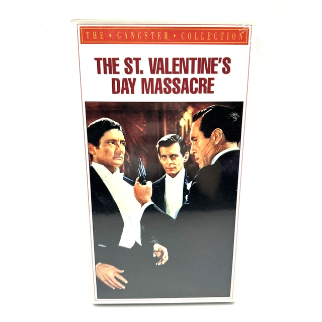 ST. VALENTINES DAY Massacre (VHS) Gangster Collection New Sealed w ...
