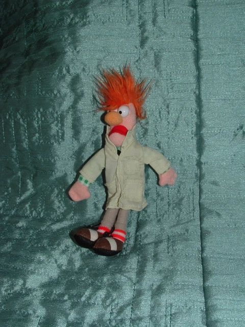 DISNEY DISNEYLAND THE Muppets Rare Very Small 6" Beaker Muppet Beanie ...