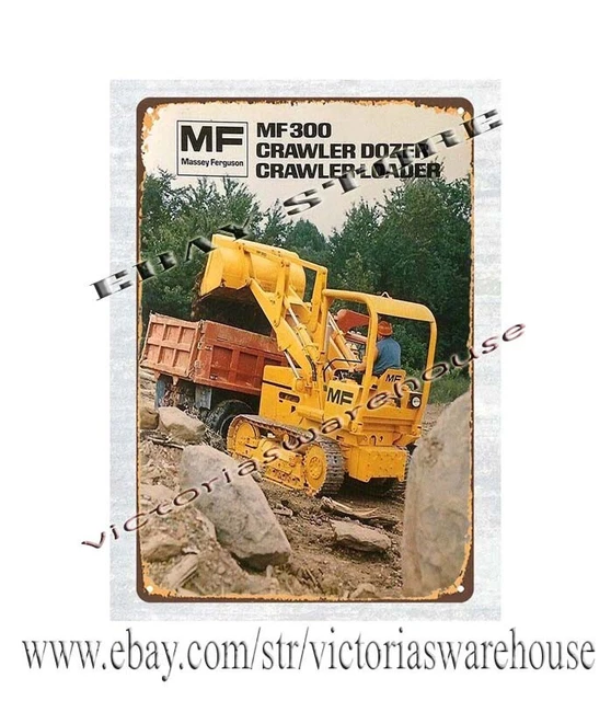 1975 MASSEY-FERGUSON MF300 Crawler Loader Dozer Tractor ranch farming ...
