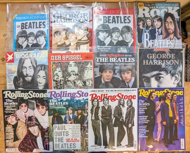 THE BEATLES 19X Magazin Spiegel Stern Centennial Rolling Stone Rock Pop ...
