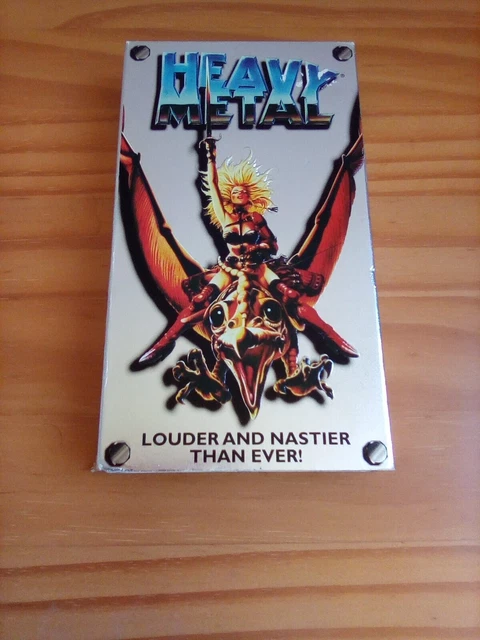 HEAVY METAL VHS 1981 - VINTAGE RARE VGC £25.00 - PicClick UK