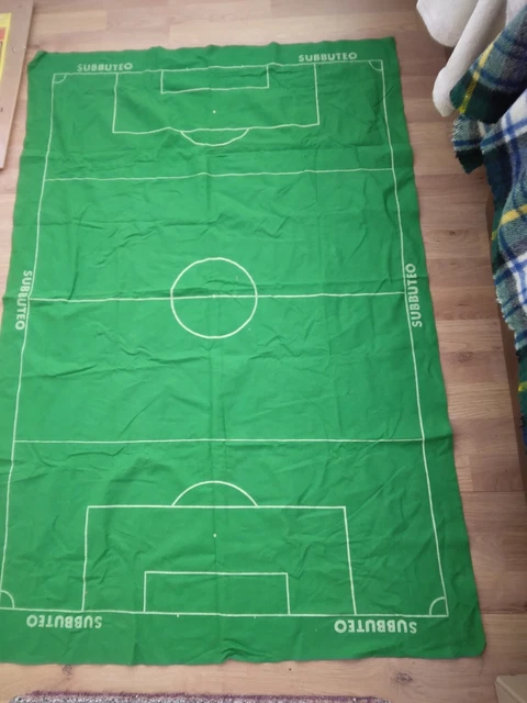 VINTAGE SUBBUTEO PLAYING Football Pitch £3.00 - PicClick UK