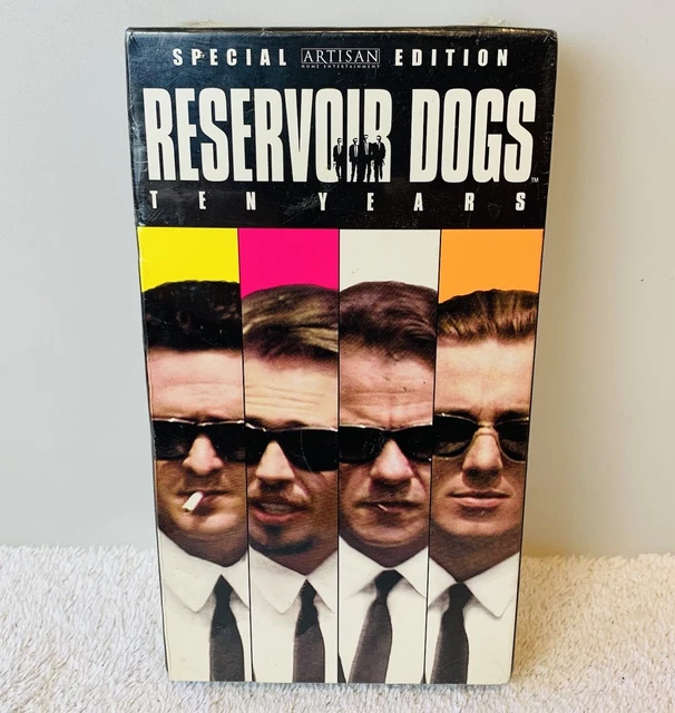RESERVOIR DOGS VHS Ten Years Special Edition 1992 Artisan Tarantino ...