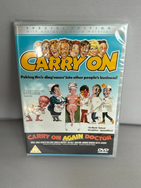 CARRY ON AGAIN, Doctor (Special Edition) Dvd Sid James New Sealed Uk ...