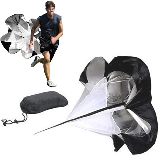 KIDS RUNNING SPEED Parachute With Adjustable Nylon Belt Fitness Power ...