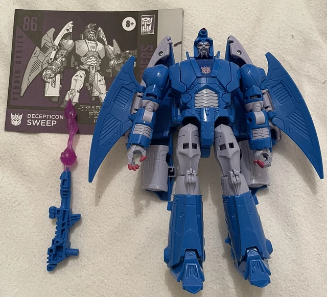 TRANSFORMERS STUDIO SERIES Sweep Scourge 86-10 Voyager Decepticon 100% ...