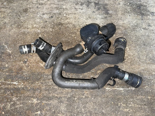 AUDI A4 B8 Radiator Heater Core Coolant Water Hose Pipe Set 8K1819350 ...