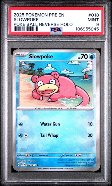 2025 POKEMON PRE En-Prismatic Evolutions Poke Ball Reverse Holo ...