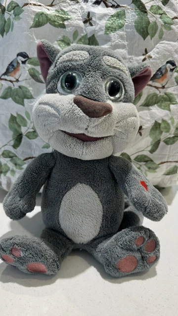 TALKING TOM CAT Interactive Soft Toy, Dragon-i Toys. Pre-Loved. £15.99 ...