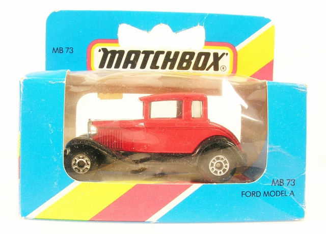 MATCHBOX MB 73 Model A Ford Red Coupe Mint In Opened 1981 Box Mib £6.65 ...