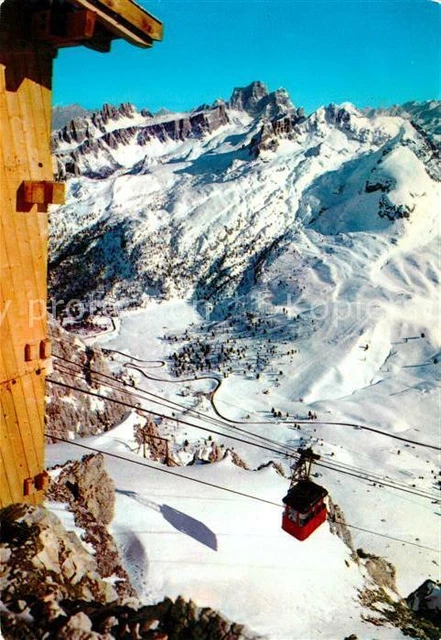 73242250 CRODA_DA_LAGO CABLE car pass winter cable car Croda_da_Lago £4 ...