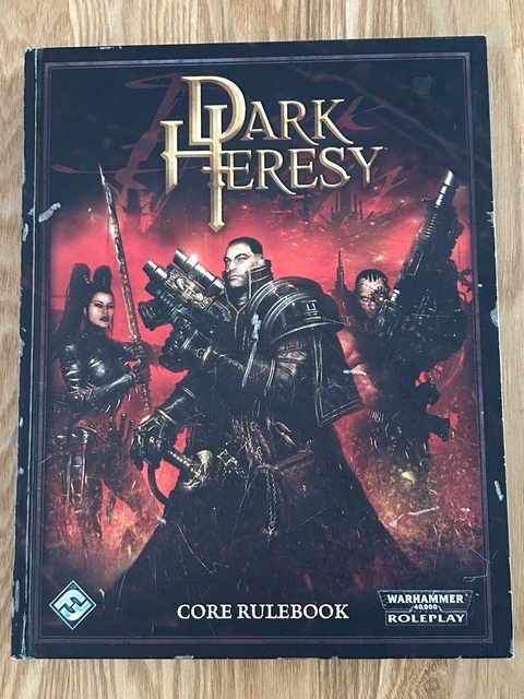 RARE DARK HERESY Core Rulebook hardback Warhammer 40k £49.99 - PicClick UK
