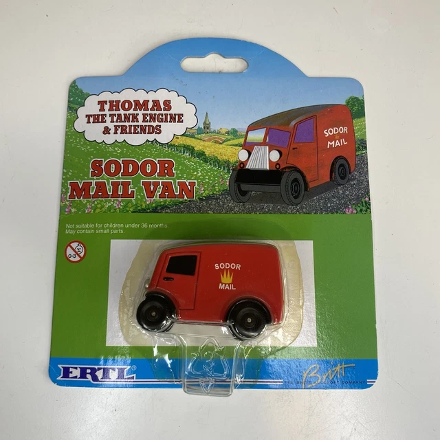 THOMAS THE TANK Engine & Friends ERTL SODOR MAIL VAN Diecast NEW Sealed ...