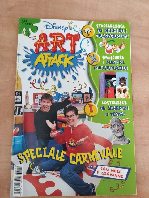 2003 02 DISNEY'S Art Attack Febbraio 2003 N.12 Speciale Carnevale Vedi ...