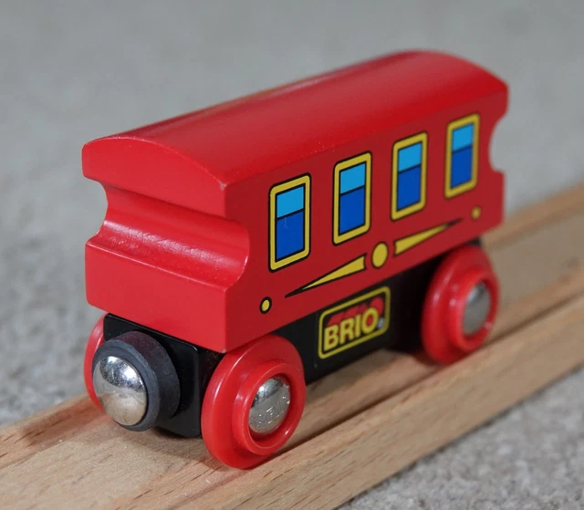 BRIO 33538 OLD Passenger Car Coach for Wooden Railway Train Set £9.99 ...