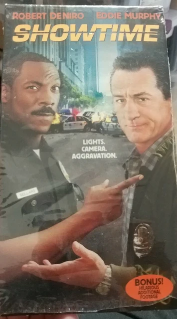 SHOWTIME-VHS-ROBERT DE NIRO/EDDIE Murphy/Rene Russo-buddy comedy £12.51 ...