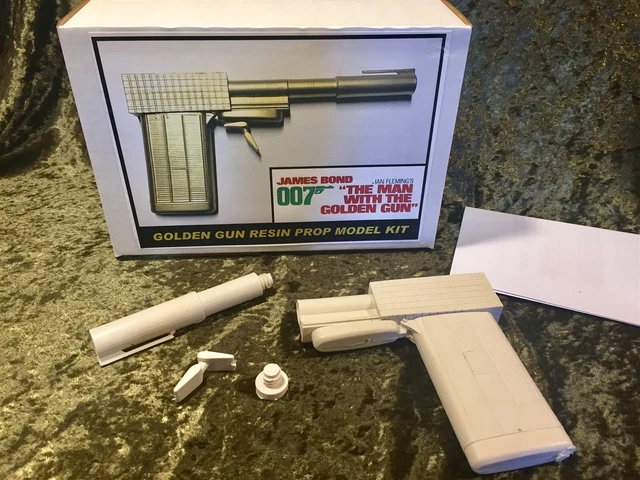 JAMES BOND GOLDEN Gun Resin Prop Replica Model Kit £34.00 - PicClick UK