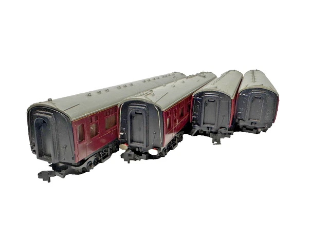 4X TRIX TTR maroon BR Mk1 coaches M1820 3xM16171 unboxed £45.29 ...